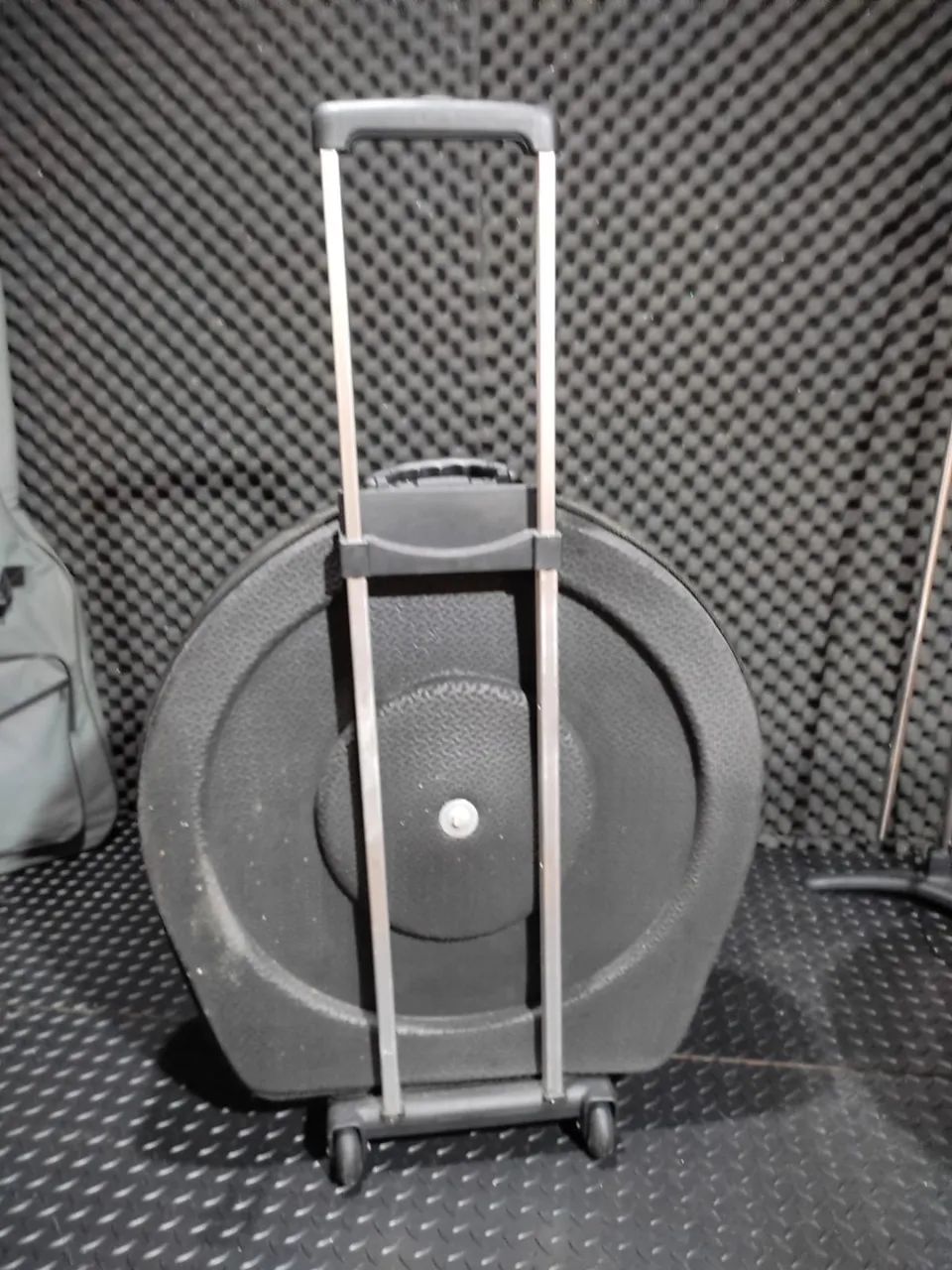 Semi Case para pratos de bateria Solid Sound com rodinhas ...