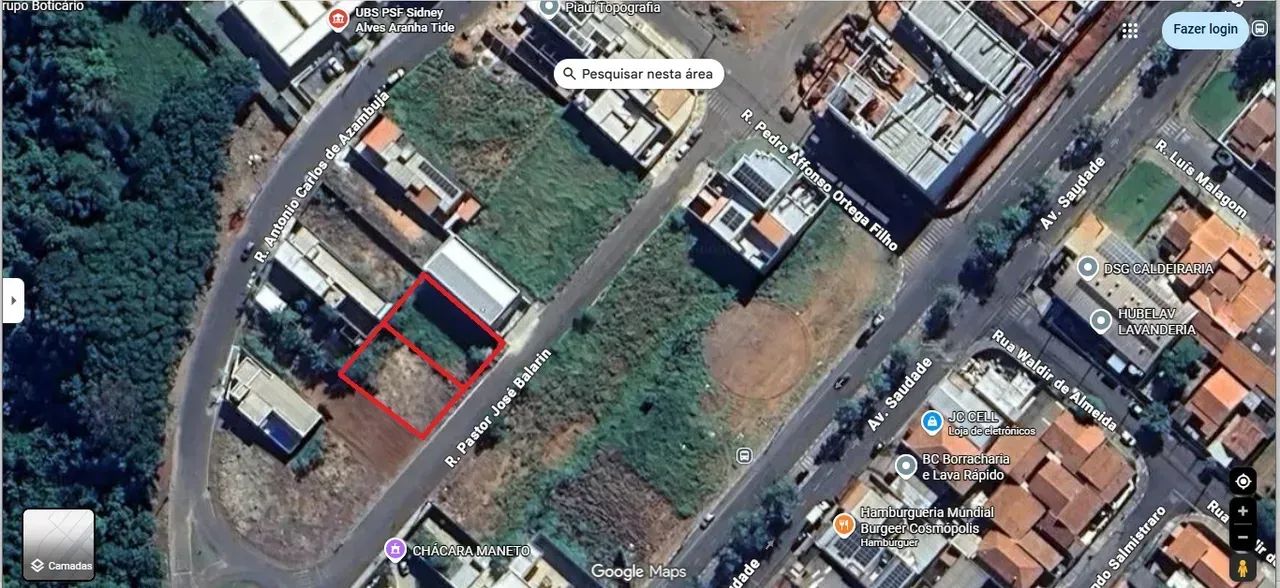 Terreno no Residencial Rossetti, em Cosmópolis-SP. - Terrenos, sítios e ...