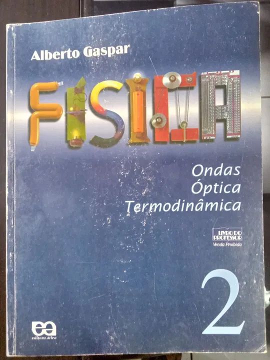 Livro Física Ondas, Óptica e Termodinâmica - Vol. 2 - Alberto Gaspar ...