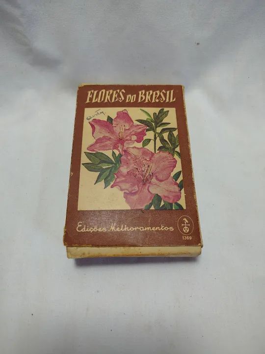 Flores do Brasil - Jogo de Cartas Antigo e Raro - Brinquedos e Jogos ...