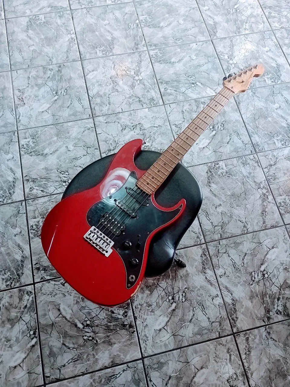 "guitarra superstrato" - Instrumentos musicais no Brasil