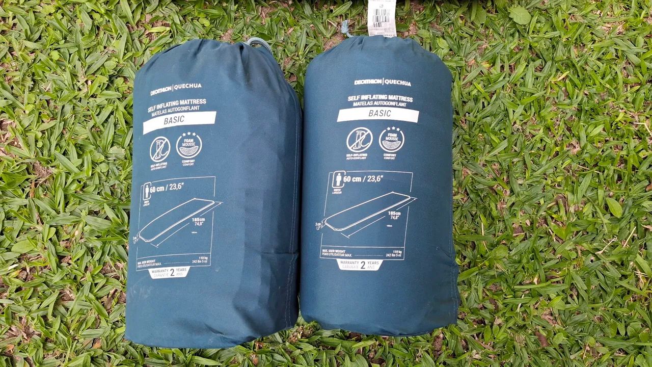 Colchonete Inflável Quechua Basic 60cm Camping - Acampamento ...