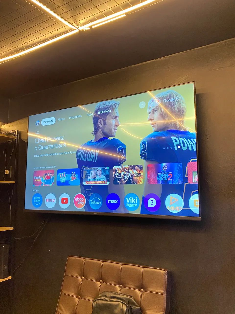 Smart TV Philips 65? 4K LED (Modelo 65PUG7408/78) - Usada, em excelente ...