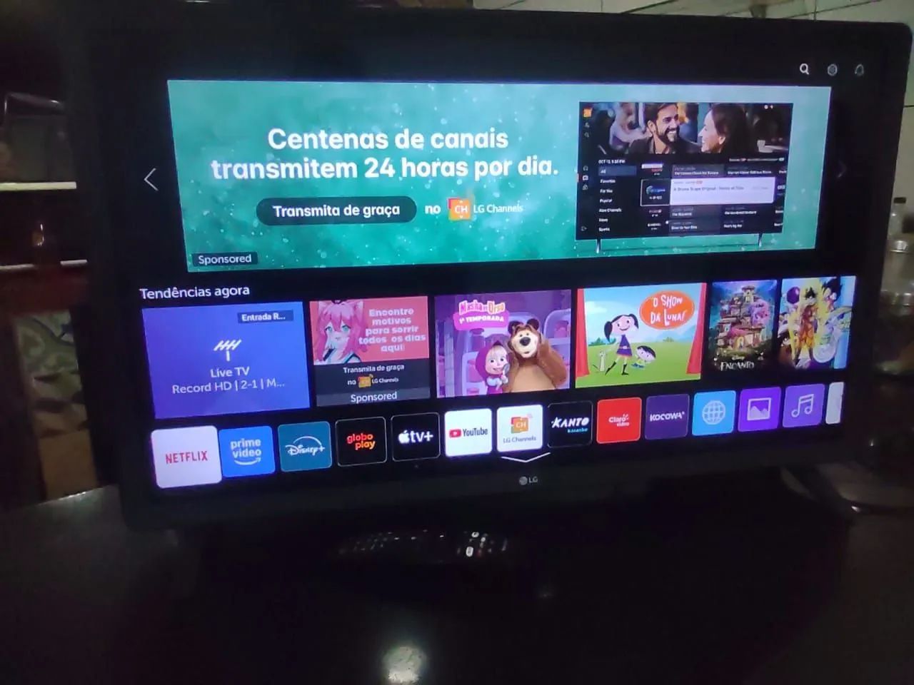 TV LG Smart 4K com centenas de canais - TVs - Guarani, Belo Horizonte ...