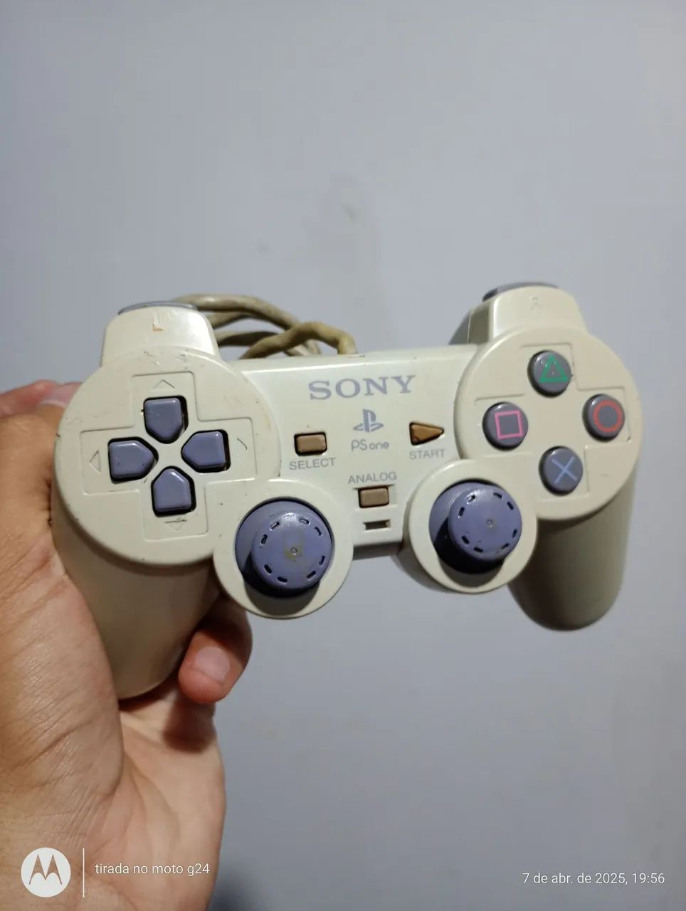 Controle PSone original - Peças e Acessórios de Vídeo Game - Padre ...