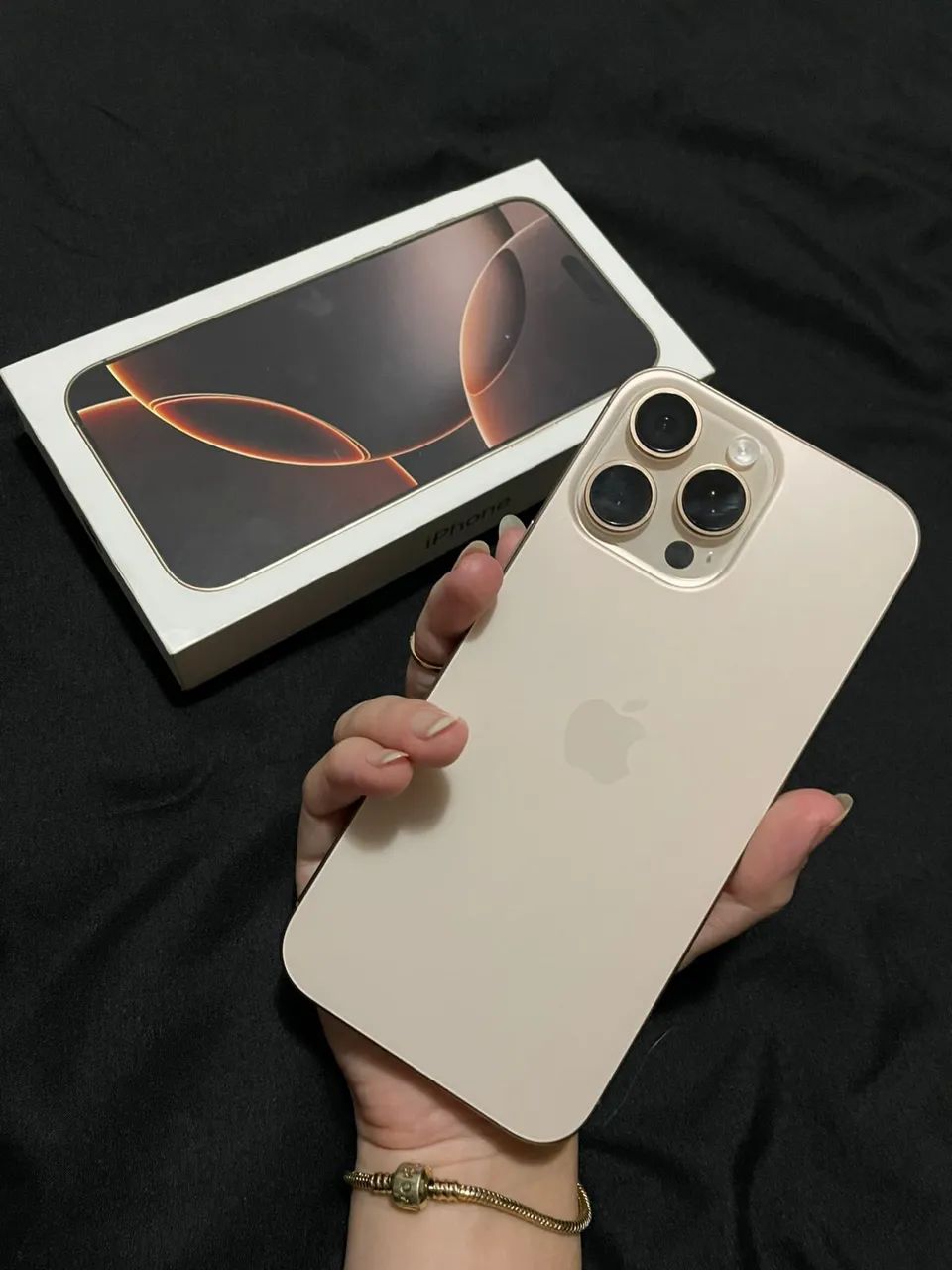 Apple iPhone 16 Pro Max 256gb Desert Titanium Bateria 100% - Celulares ...