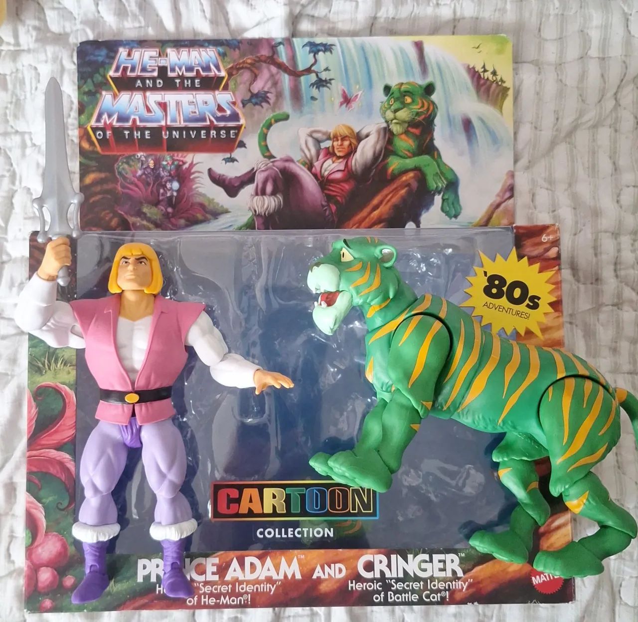 Combo bonecos Faker cartoon (novo) Adam e Pacato (Usado) Masters of the ...