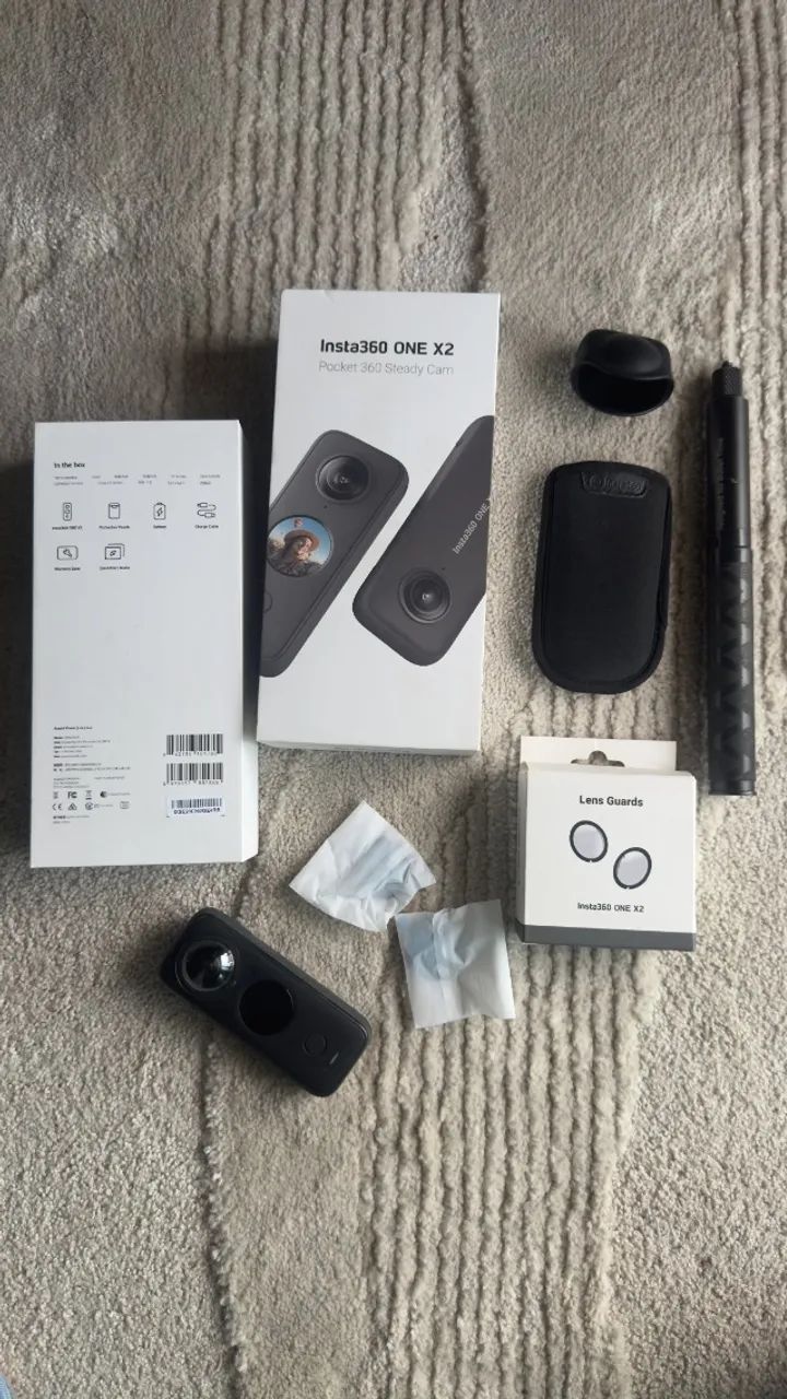 Insta360 One X2 5.7k Câmera De Ação 360° 60fps (Usado) - Câmeras e ...