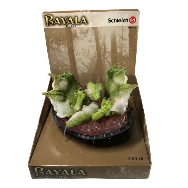 Schleich 70419 Filhote de Dragão Nugur Miniatura colecionavel. Tam ...