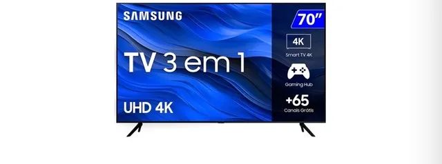 "tv smart 4k 70 polegadas" no Brasil