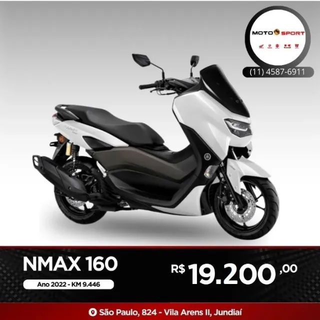 Motos YAMAHA NMAX 2022 no Brasil