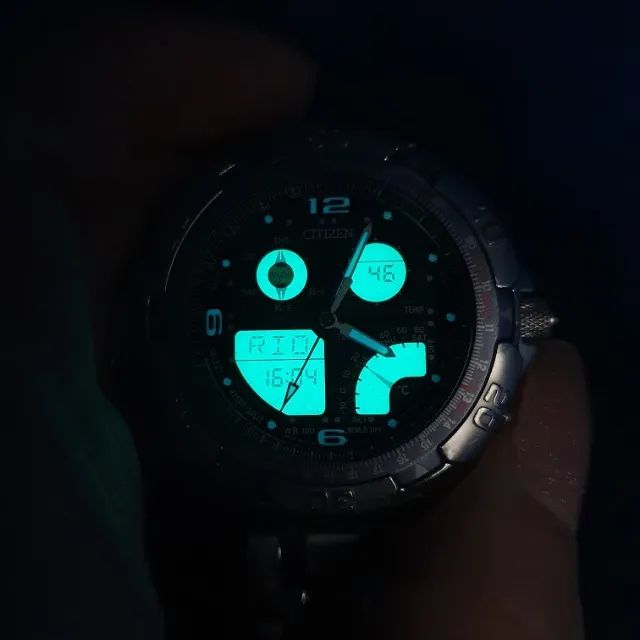 Relógio Citizen Mod C720 Promaster Esportivo Vintage Wingman ...