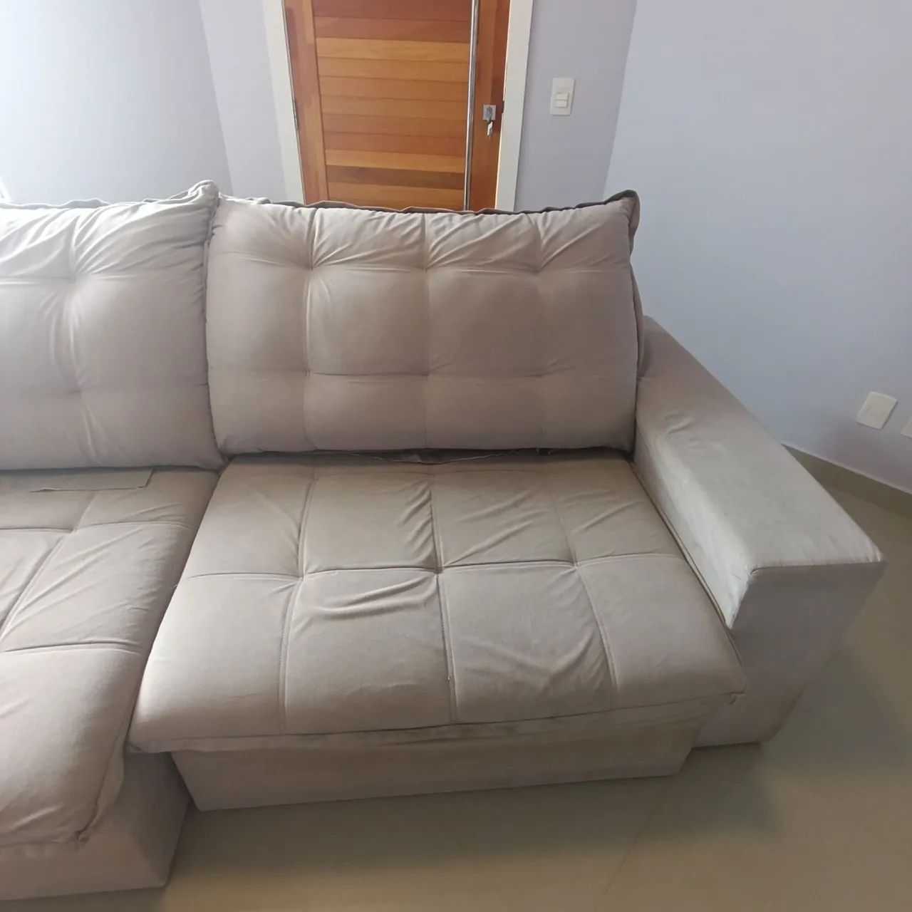 Sofá Retrátil 3 Lugares - Sofás e Poltronas - Lagoa, Macaé 1471537667 | OLX