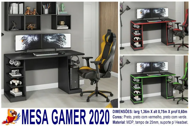 Mesas Gamer no Brasil