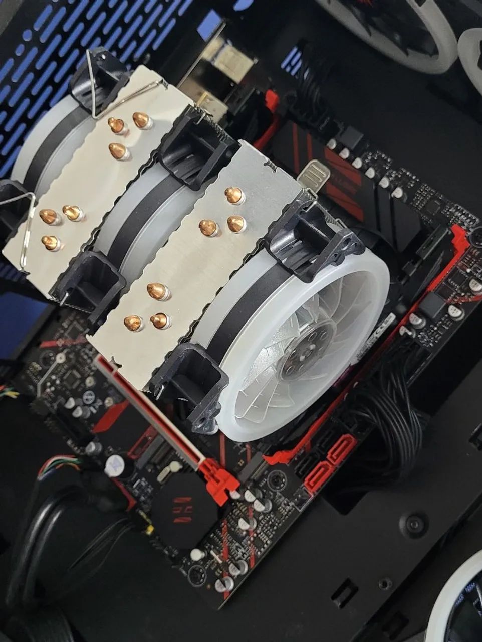 Kit Placa-mãe X99 + Xeon E5-2667 v3 + 16GB RAM + Cooler RGB - Peças de ...