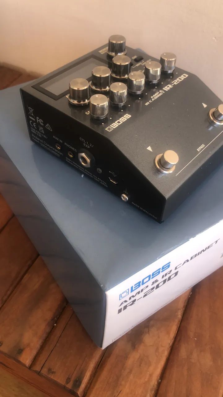 Pedal Boss IR 200 (Iridium, Tonex, Fractal, Valetom, Ampero ...