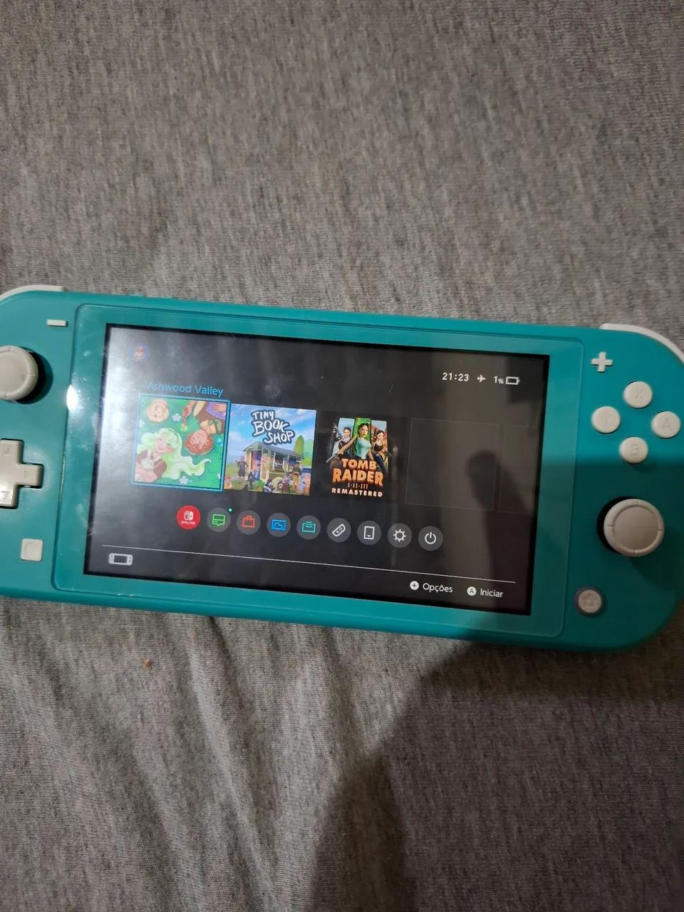 Nitendo switch lite desbloqueado - Consoles de Vídeo Game - Jardim ...