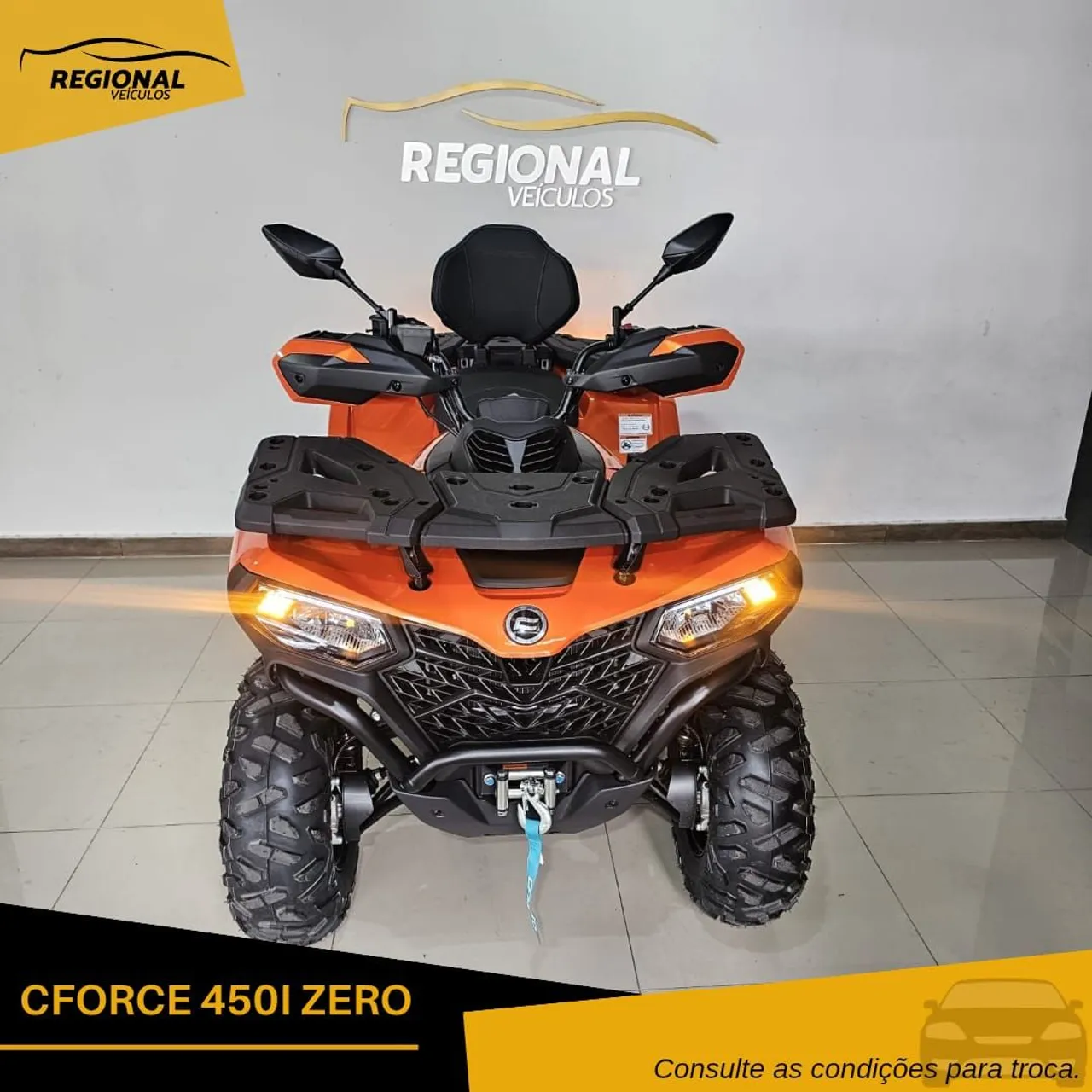 Motos CFMoto CForce no Brasil