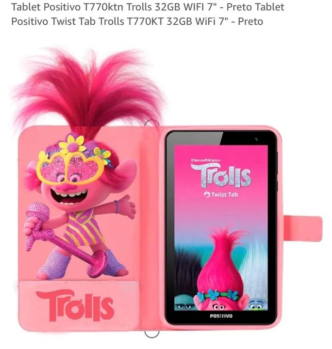 PROMOÇÃO Tablet positivo trolls 2 novos 0km na caixa - Tablets e E ...