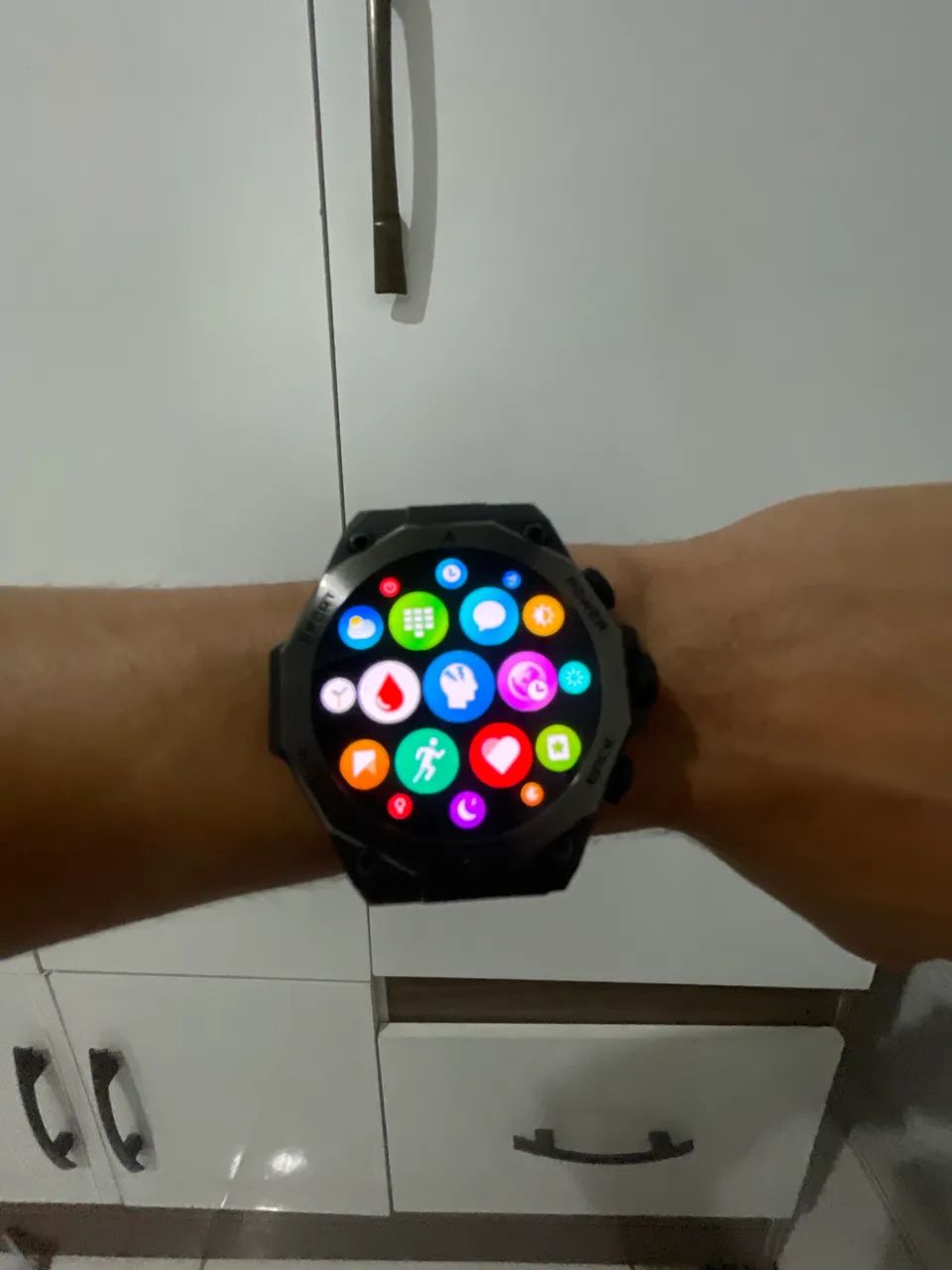 Relógio Smartwatch W76 Pro Max - Smartwatches - Setor Central, Goiânia ...