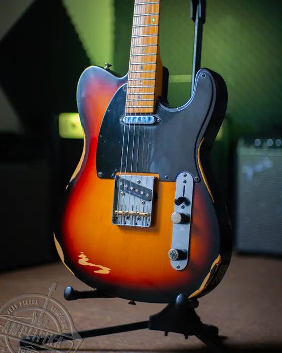 Guitarra Elétrica Telecaster Tagima T-505 Padrão Fender Cap. Malagoli ...