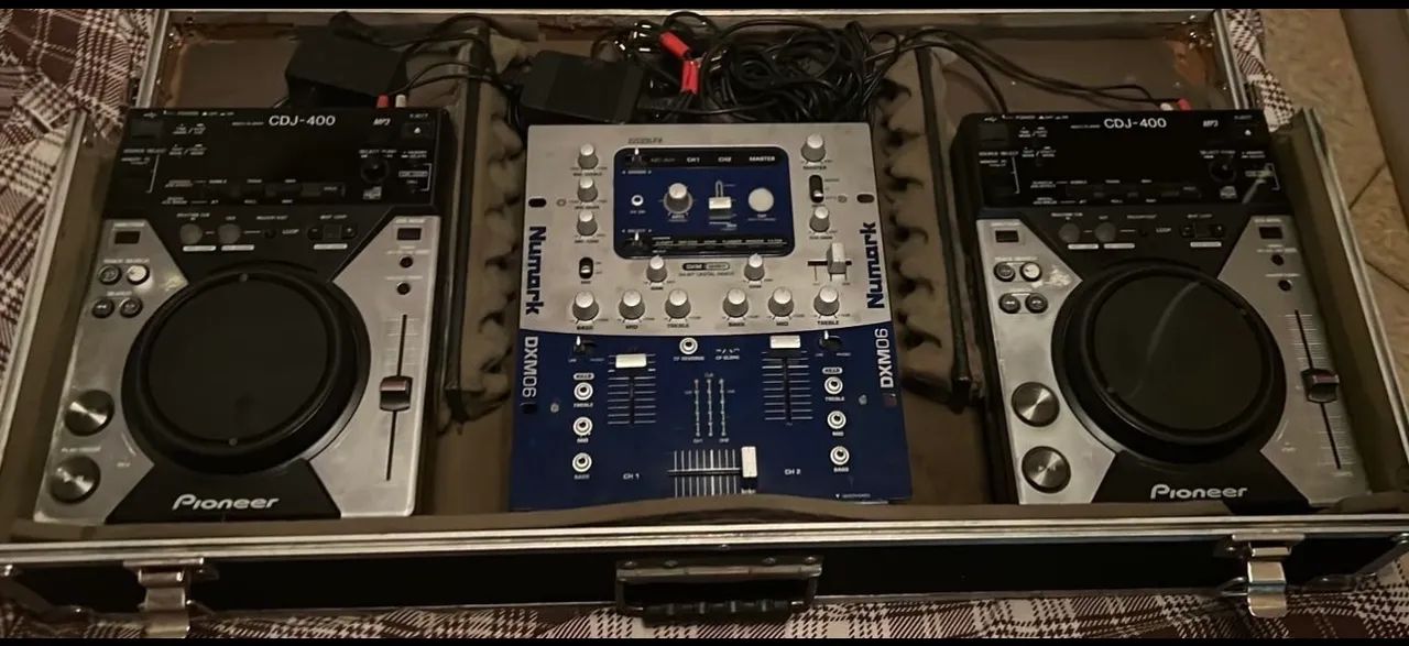 CDJ 400 + Mixer Numark DMX06+ Case - Aparelhos de Som - Sobradinho, Ubá ...
