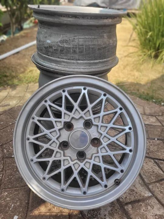 Rodas de liga leve 15 polegadas do ÔMEGA - Carros, vans e utilitários - Guará II, Brasília ...