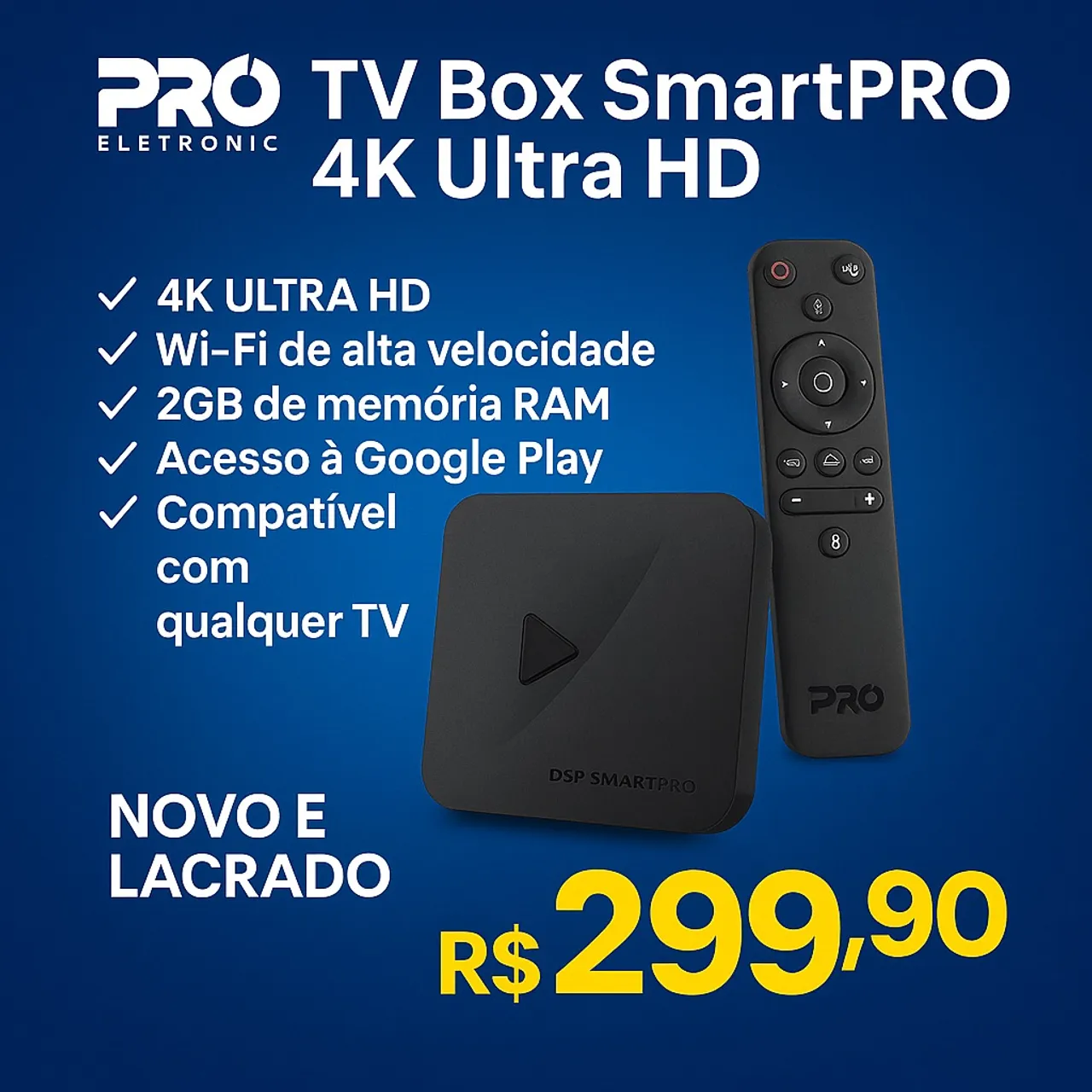 "tv box 4k" no Brasil
