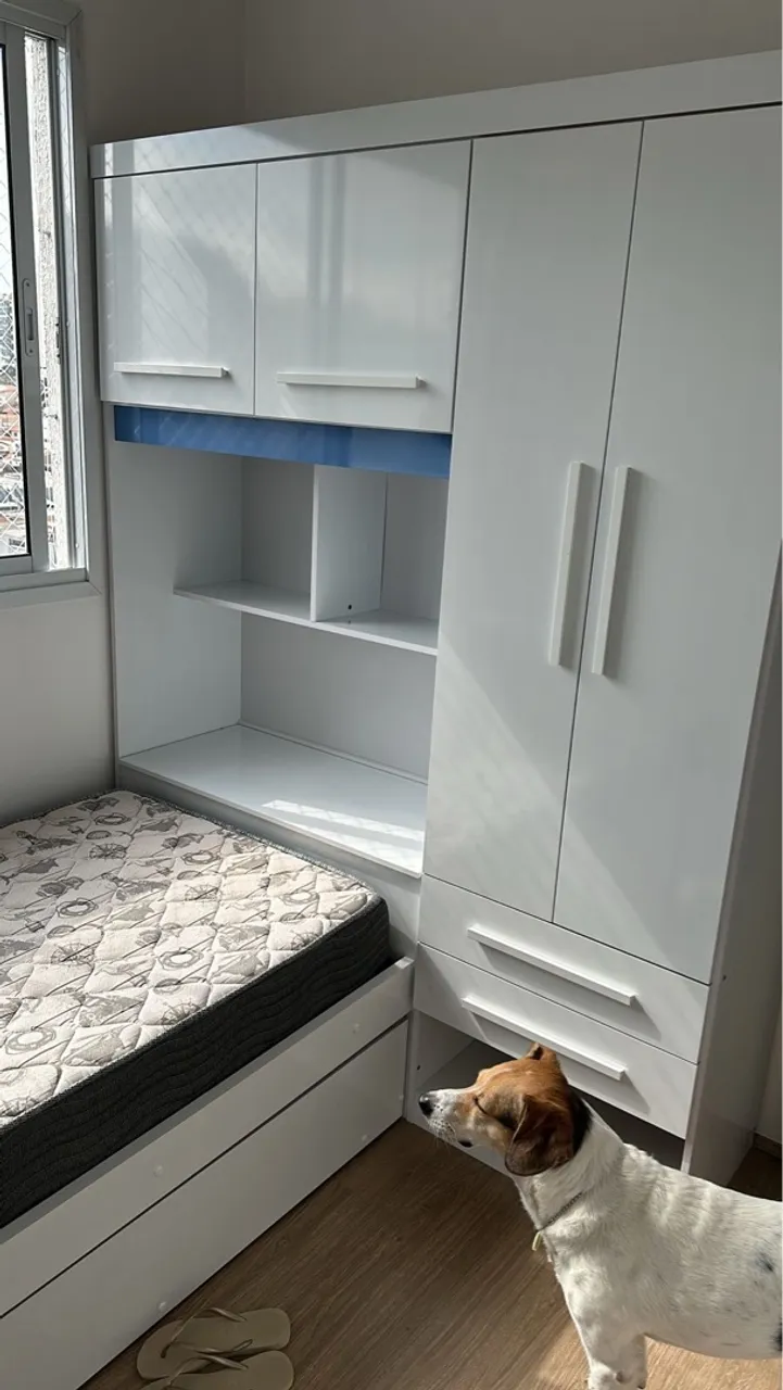 "guarda roupa de solteiro planejado" - Armários e Guarda-Roupas no Brasil