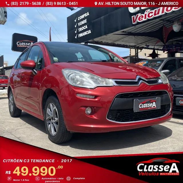 CITROEN C3 2017 Usados e Novos na PB