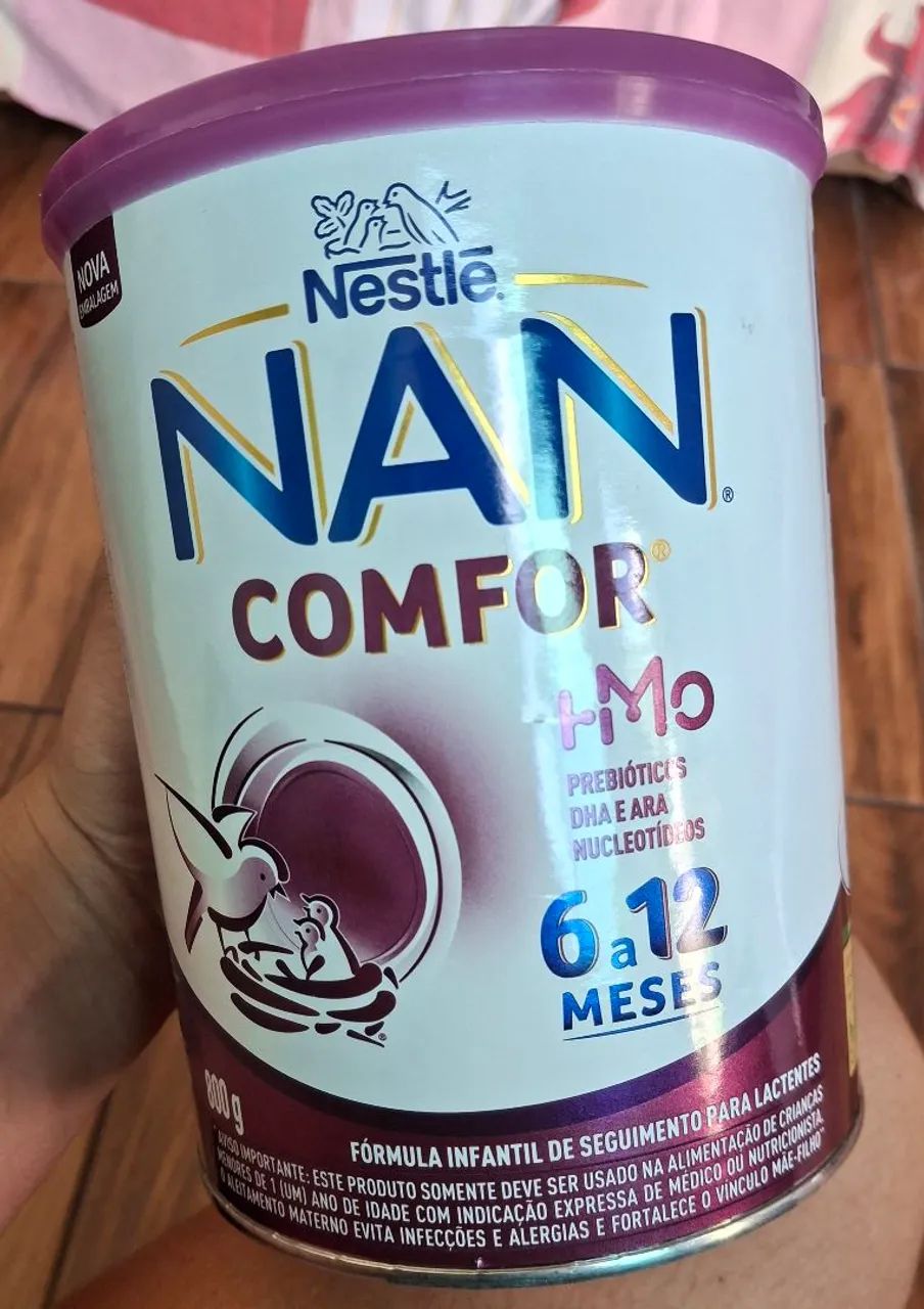 Fórmula Infantil Nan Confor 800 gramas (6 a 12 meses) - Maternidade e ...