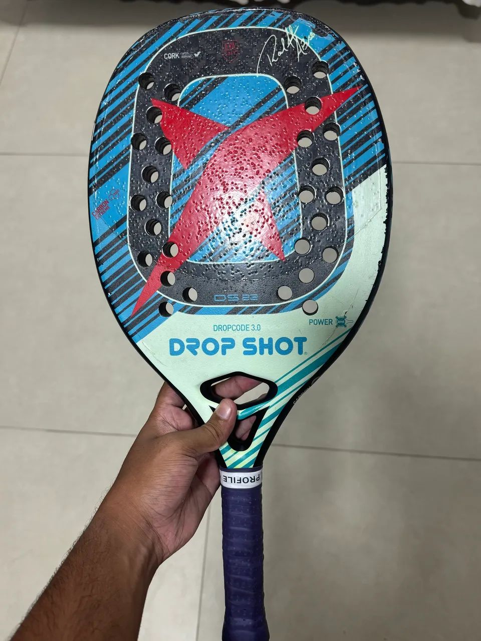 raquete de beach tennis drop shot dropcode 3.0 bt - Esportes de Quadra ...