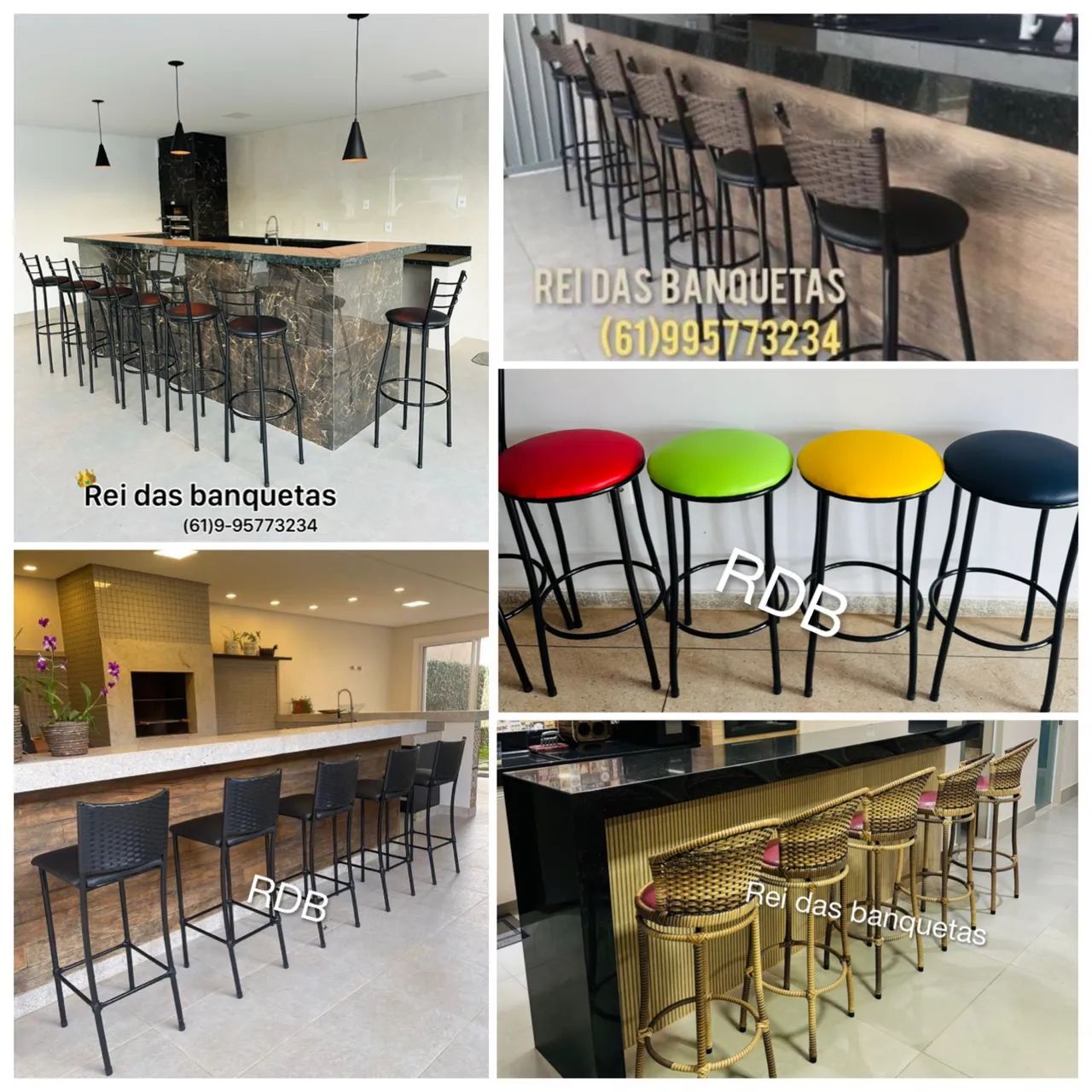 Banqueta Banquetas preço acessível com Qualidade - Bancos e Cadeiras ...