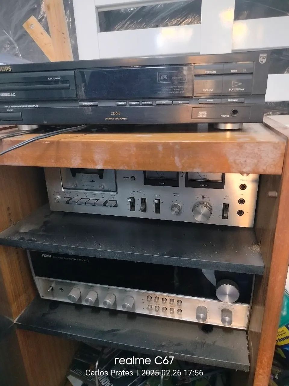 Som antigo POlYVOX RECEiVER PR 2200 - Aparelhos de Som - Carlos Prates ...