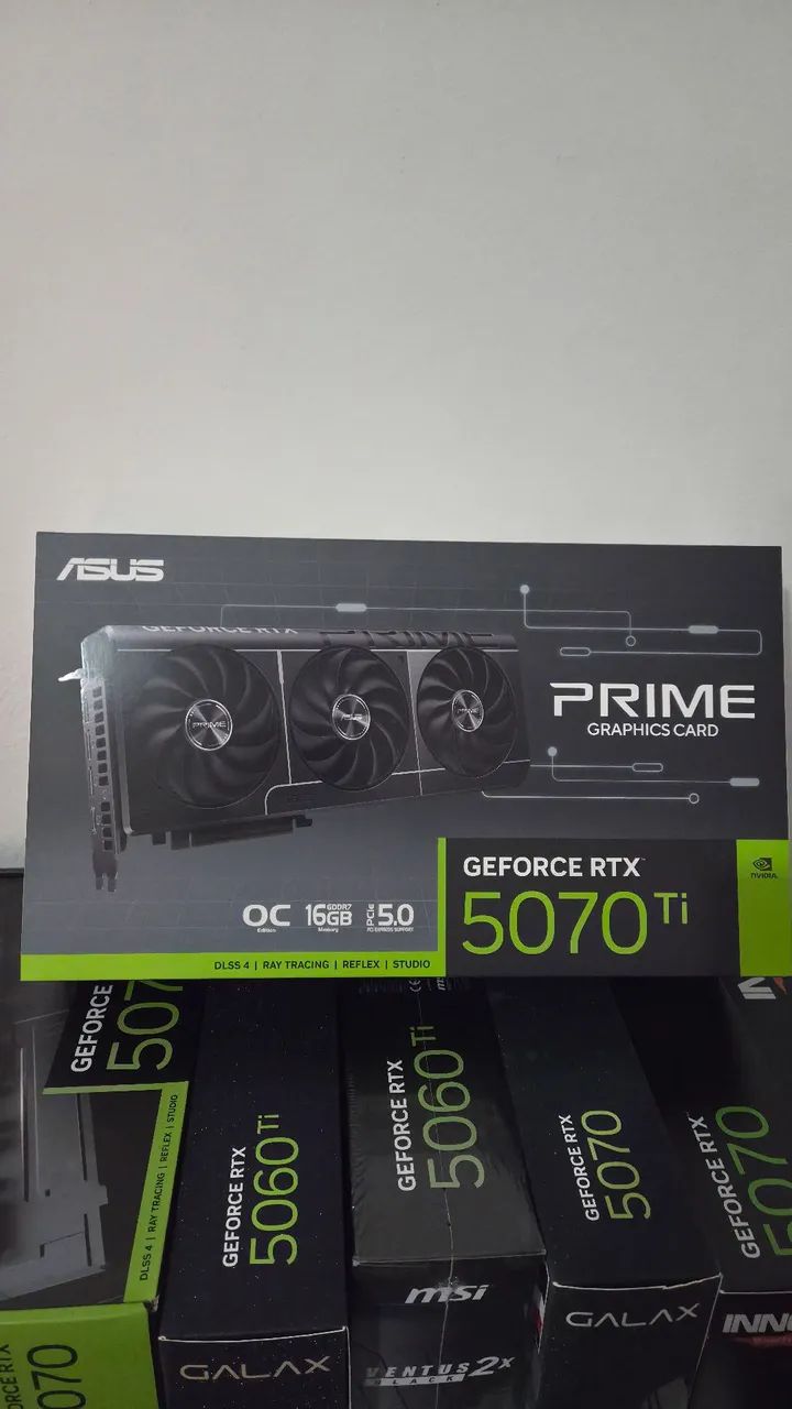 (Lacrada) RTX 5070 Ti 16GB Asus Prime OC Nvidia 5070Ti - Placas de ...