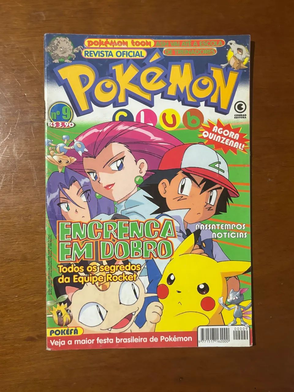 Revista Oficial Pokémon Clube Número 9 - Livros e revistas - Vila ...