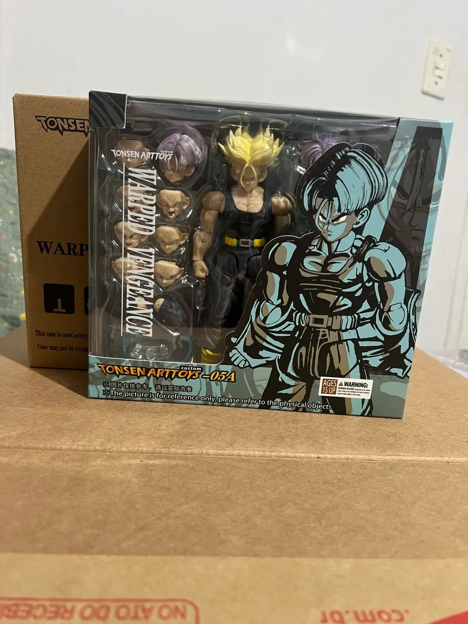 Trunks 05A Tonsen SH Figuarts Kamione - Hobbies e coleções - São ...