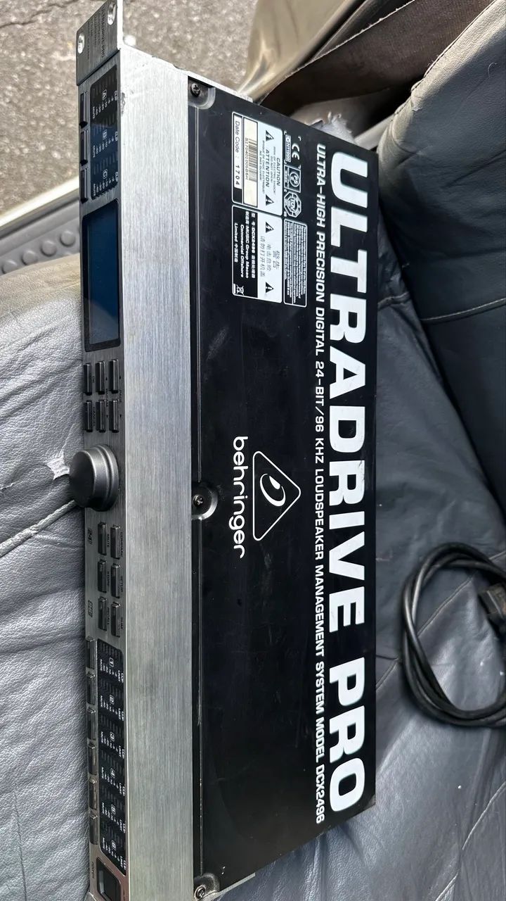 Processador ultra drive pro behringer DCX2496 - Aparelhos de Som - Vila ...