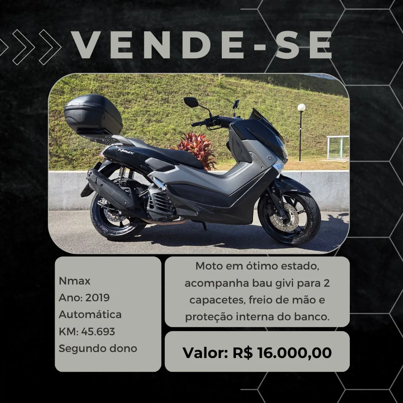 Motos YAMAHA NMAX 2019 no Brasil