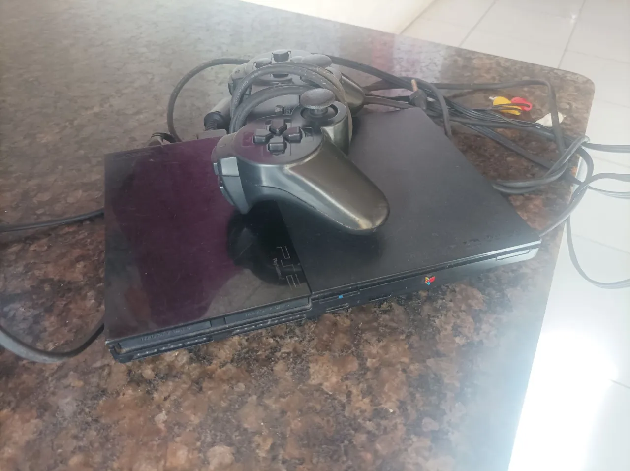 "controles de ps2 original" - Consoles de Vídeo Game no Brasil