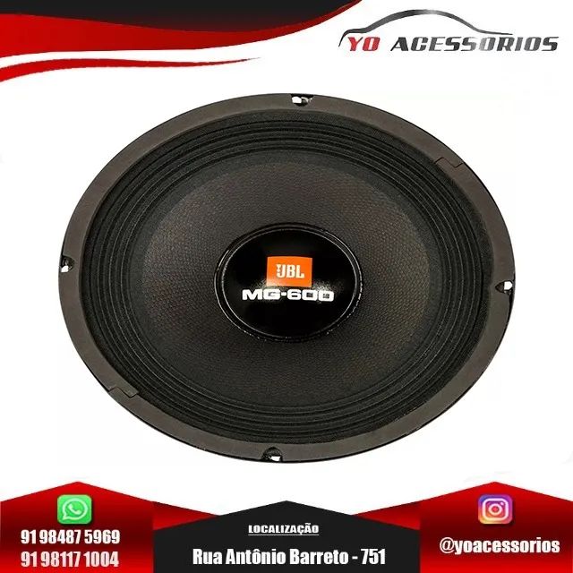 "medio grave de 8 polegadas jbl" no Brasil
