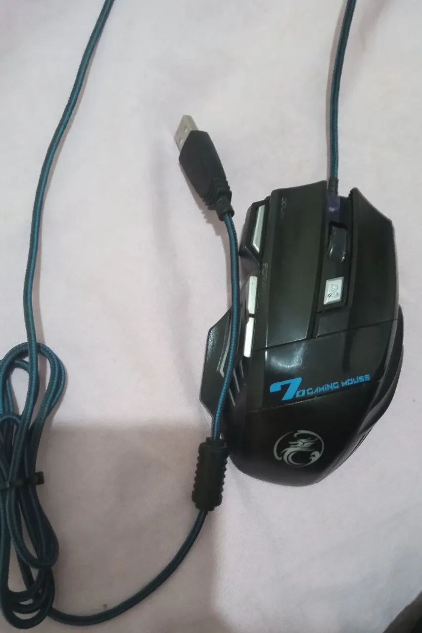 Mouse Gamer 7D com Fio - Alta Performance - Periféricos e Acessórios de ...
