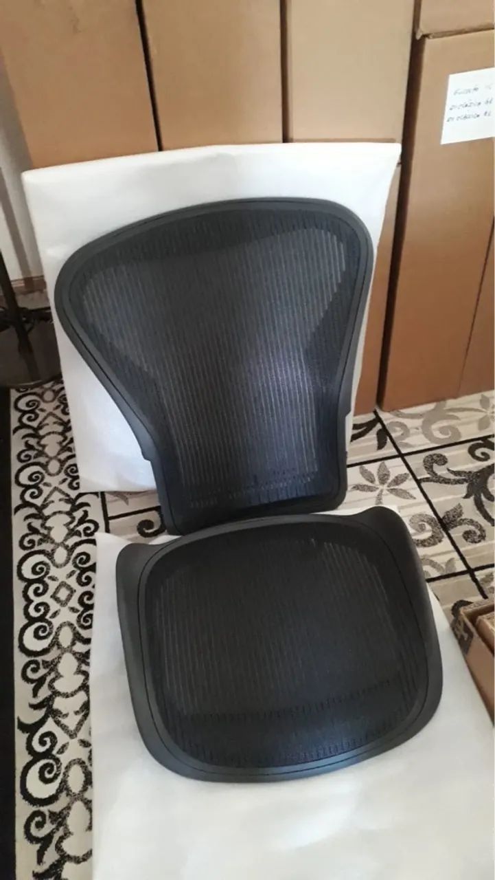 Kit assento e encosto herman miller aeron B classica - Cadeiras de ...