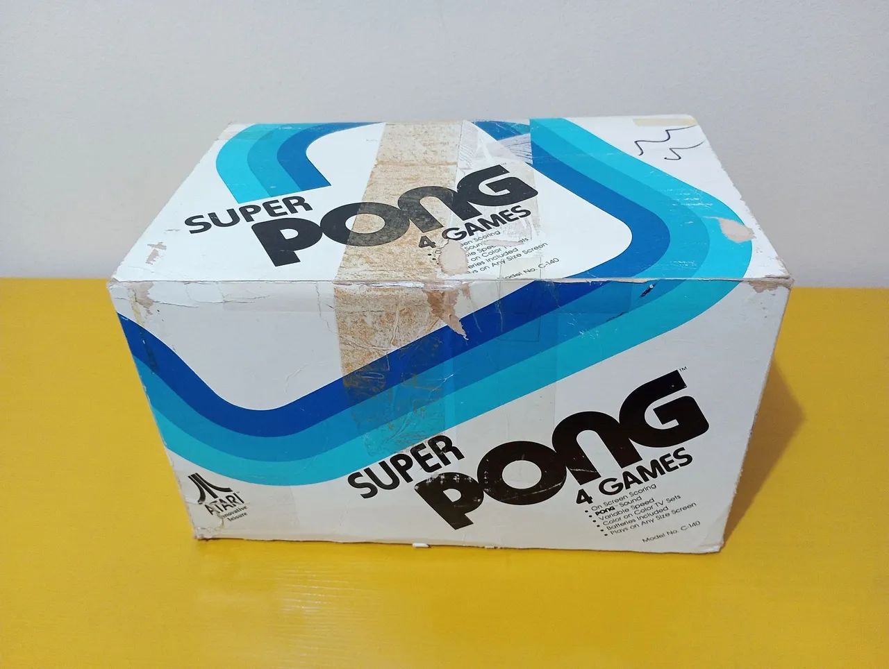 Super Pong Atari original completo na caixa - Consoles de Vídeo Game ...