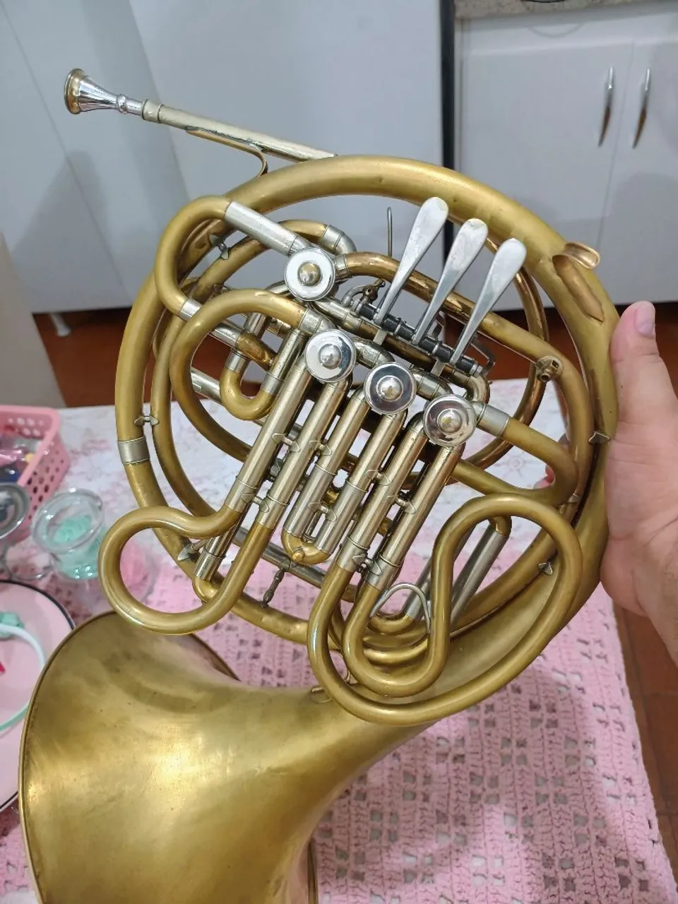 "instrumento trompa" - Instrumentos musicais no Brasil