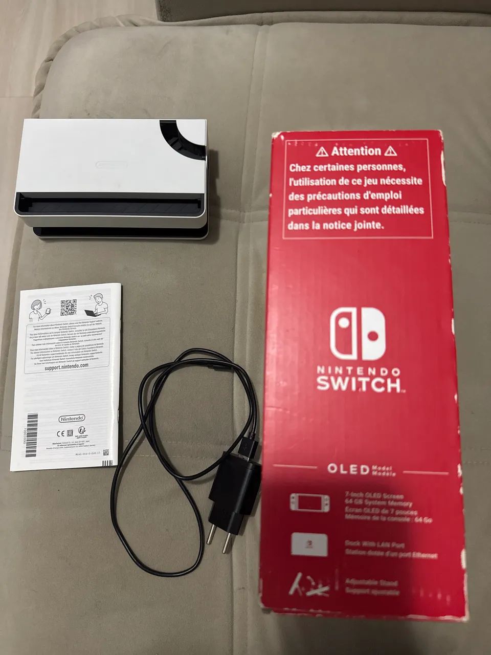 Nintendo Switch OLED Branco 64GB - Consoles de Vídeo Game - Freguesia ...