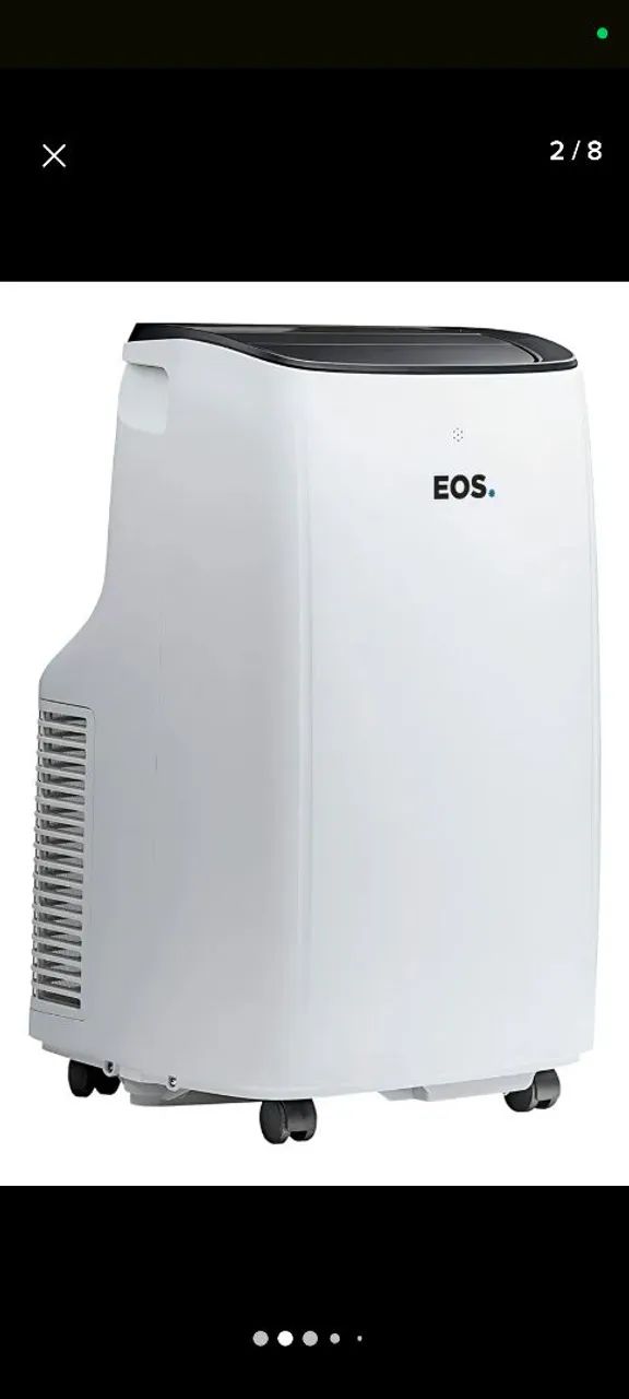 Ar condicionado portátil 12000 btus eos slim eap12f branco - Ar ...