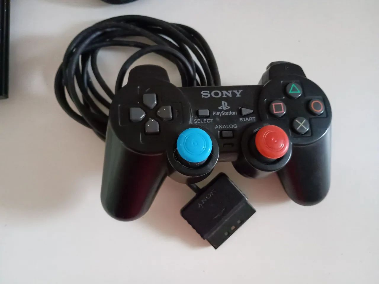 Console PS2 DESBLOQUEADO com vários jogos Controle ORIGINAL Apas R$470 ...