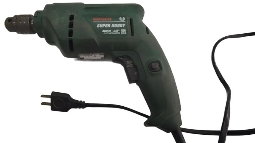 Furadeira Bosch Super Hobby 400w Original Funcionando Verde 127v 50/60 ...