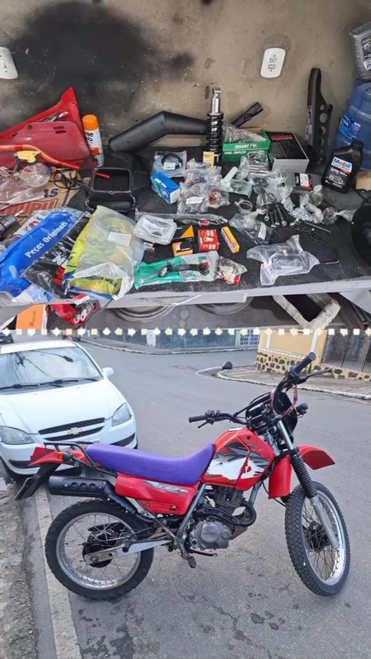 Motos HONDA XLR no Brasil